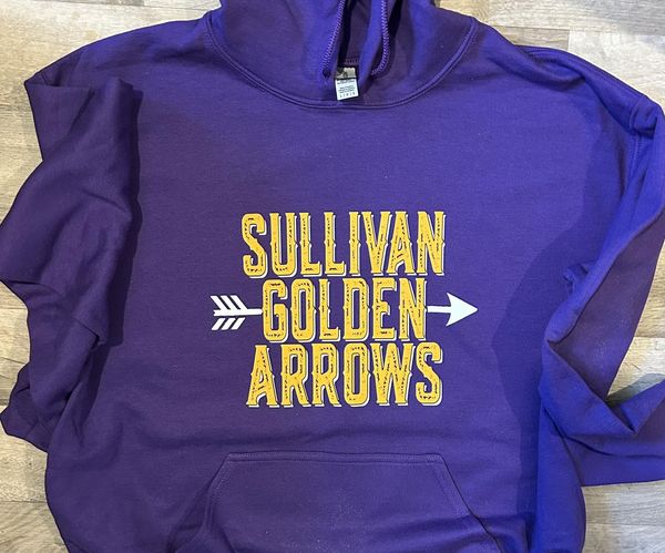 Sullivan Golden Arrows ORDER ENDS November 1st – MTSDesignz